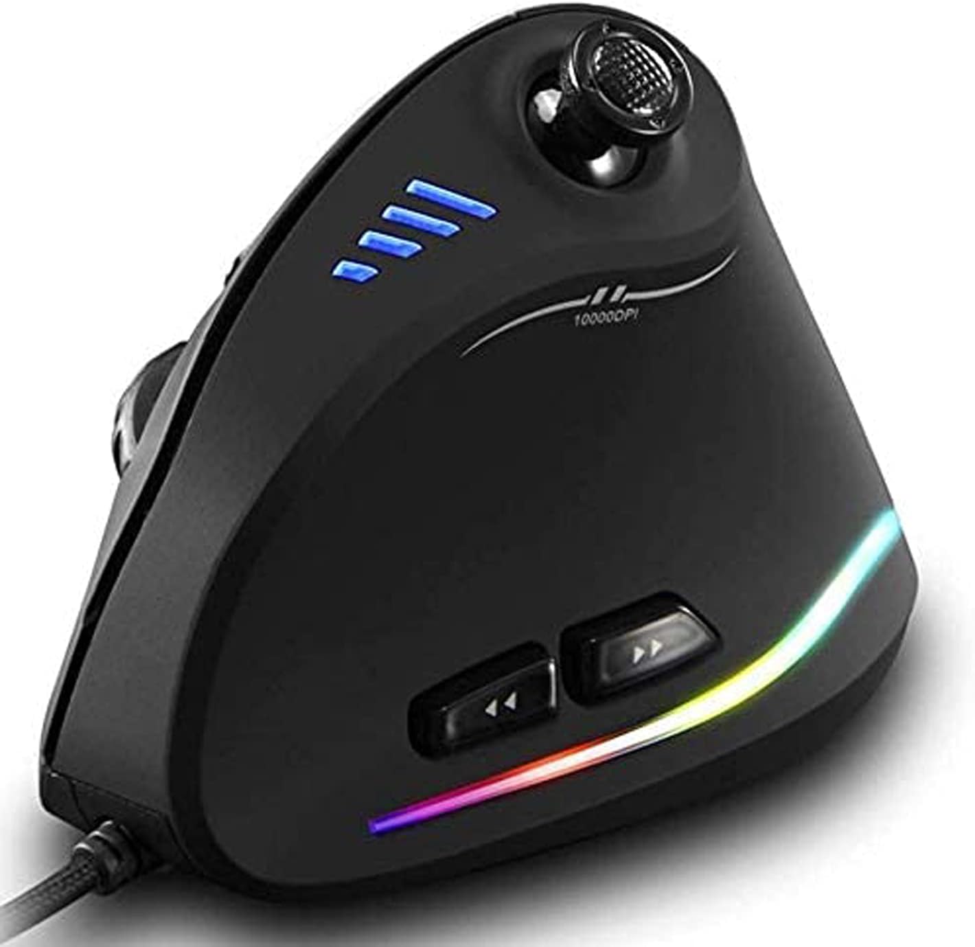Amazon.com: MOJO Silent Vertical Gaming Mouse - Ergonomic Mouse for PC ...