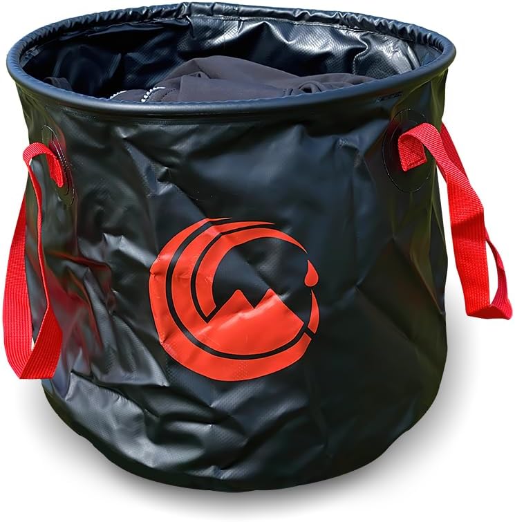 Mi Adventure Changing Bucket - Black | Collapsible Changing Mat ...