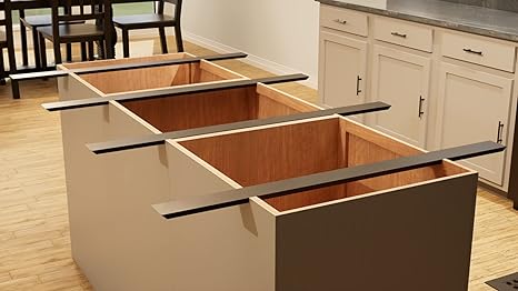 Amazon.com: Double Sided Island Support Bracket | Countertop Support ...