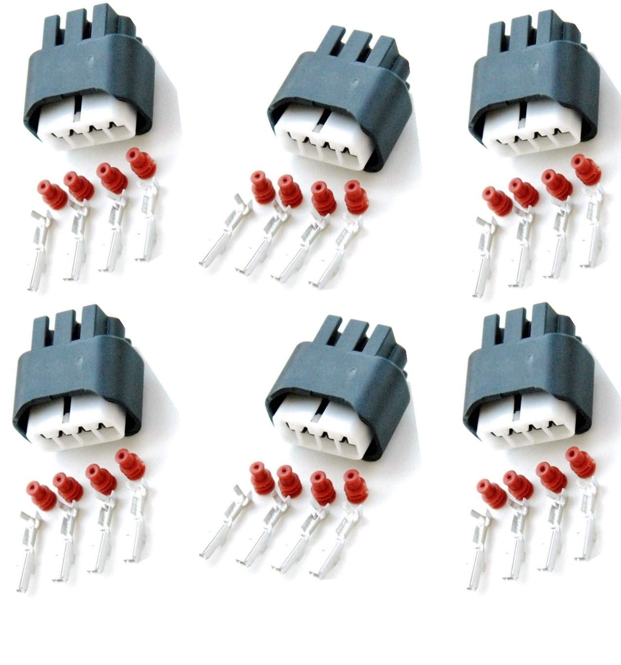 Amazon.com: 6X Connector Plug Harness Ignition Coil : Automotive