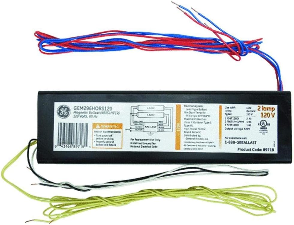 GE Lighting 72109 GE296HO-MV-N-DIY LFL Multi-Volt ProLine Electronic ...