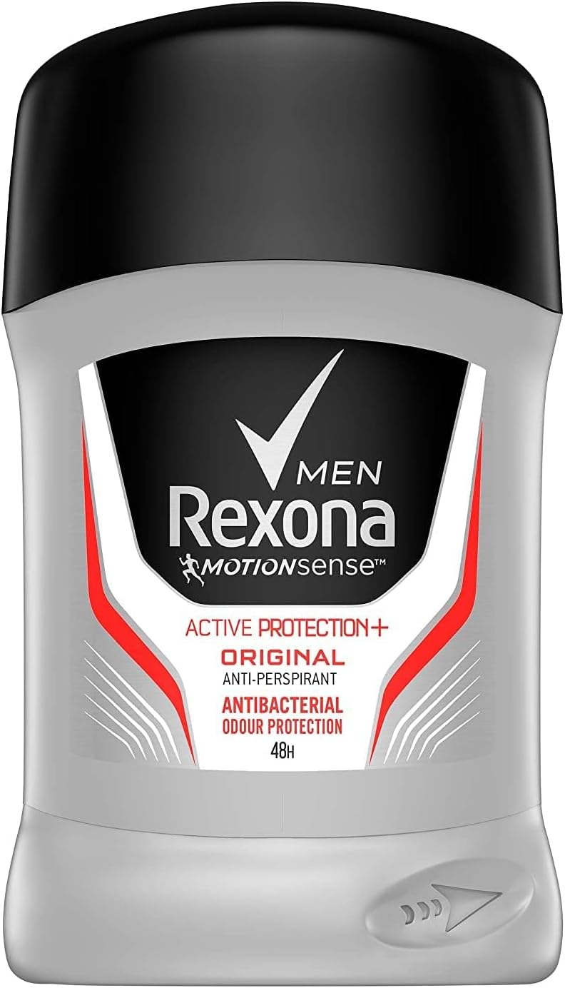 Rexona Men Active Shield Anti-Perspirant Deo Stick 48h 50 ml : Amazon ...