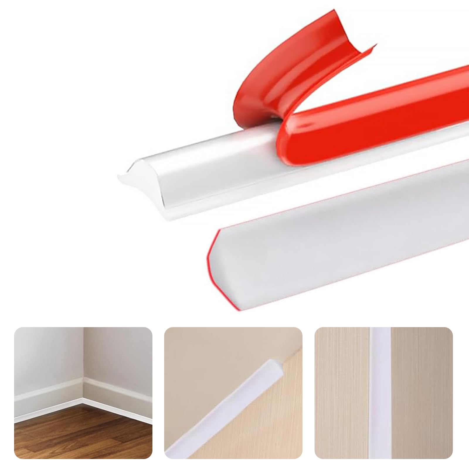 Quadrant Trim,3M Flexible Moulding Wall Corner Trim Self Adhesive ...