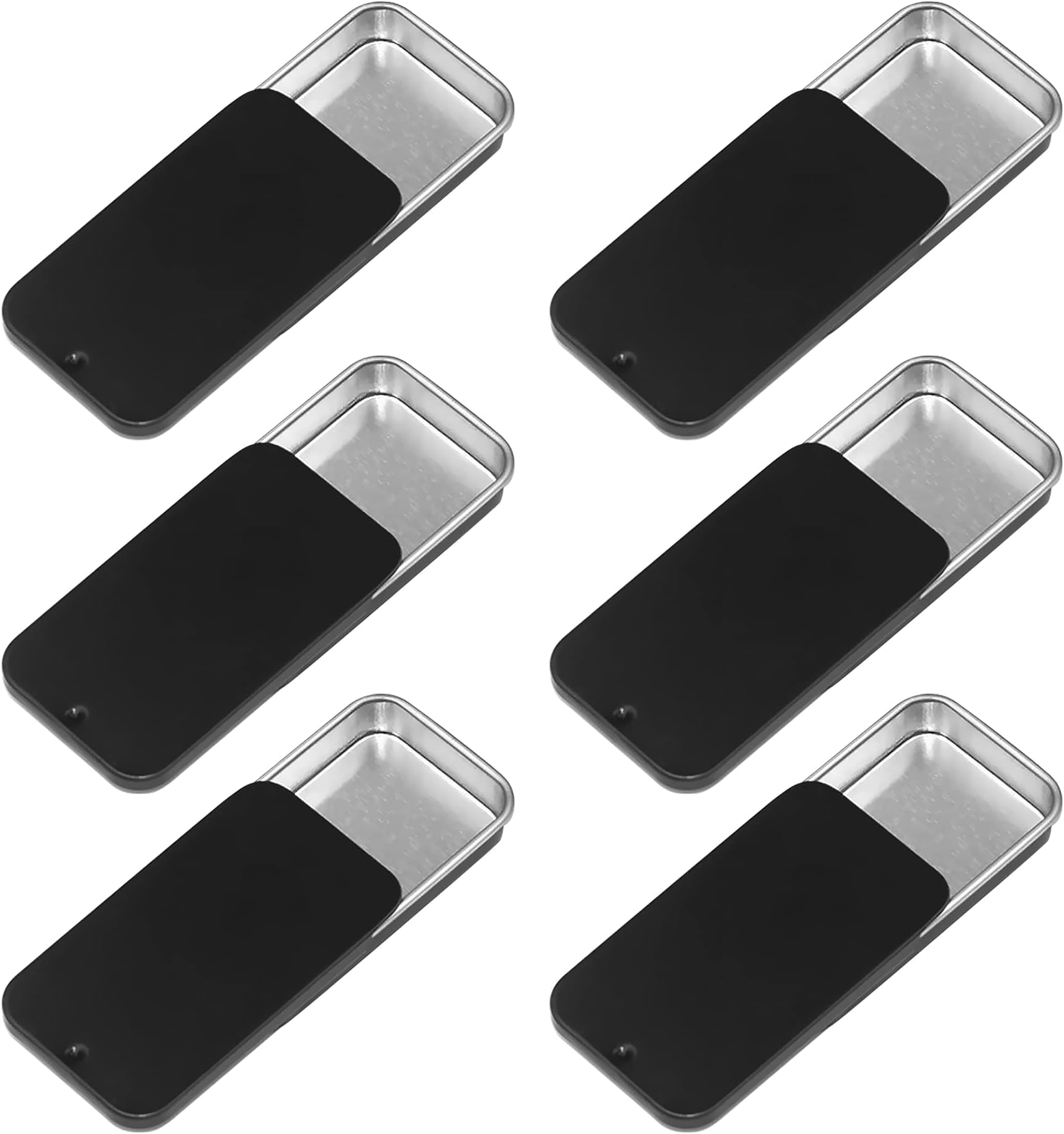 Amazon.com: Cubic Ape Slide Top Tin Containers for Lip Balm, Solid ...