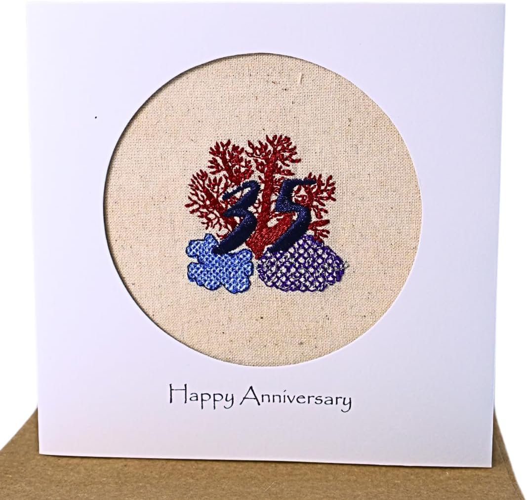 Amazon.com : Camellia Bees 3rd Wedding Anniversary card, Handmade ...