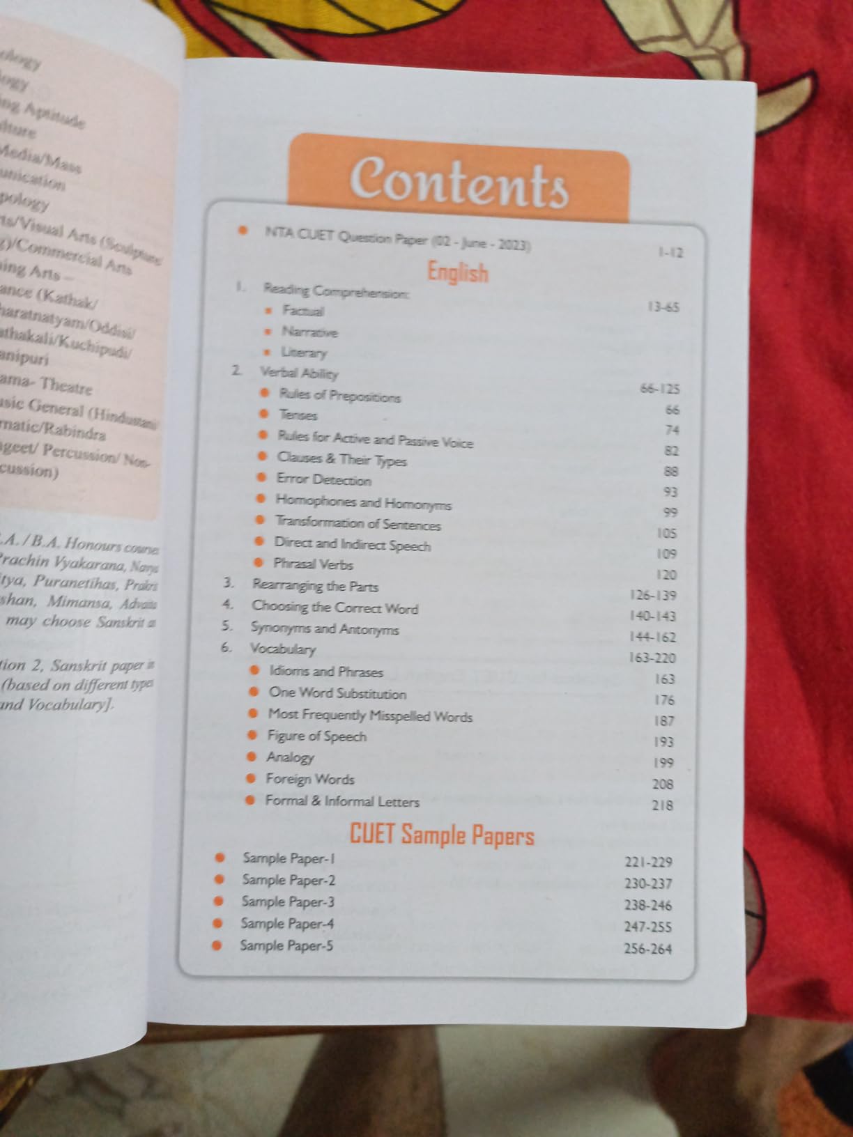 PW CUET (UG) English Chapterwise & Topicwise Question Bank (2023- 2024 ...