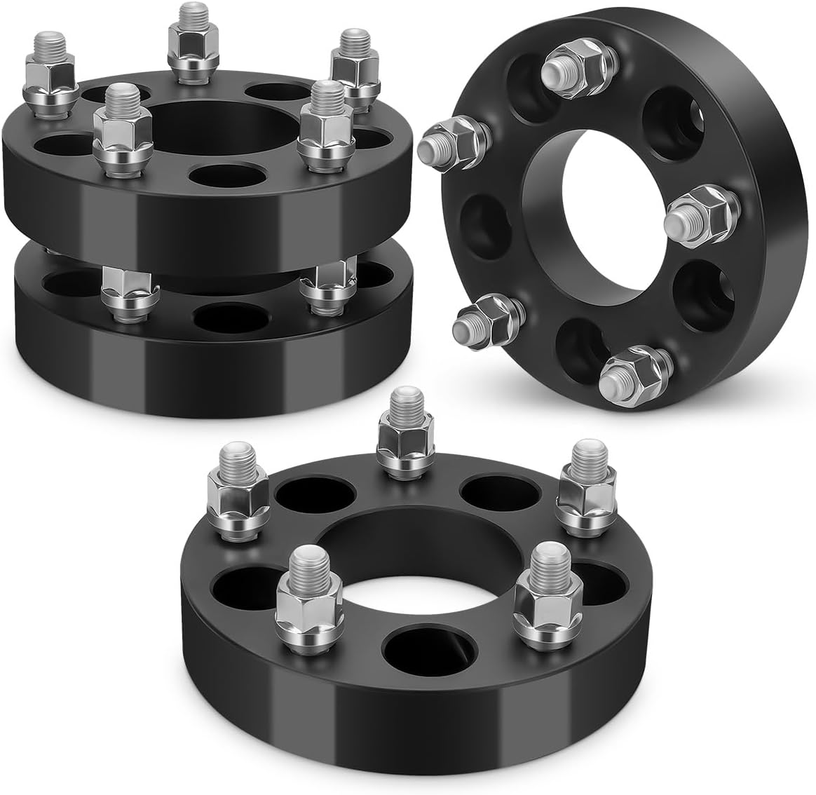 Amazon.com: ECCPP 2X 5 Lug change bolt pattern from 5x5 to 5x5.5 Wheel ...