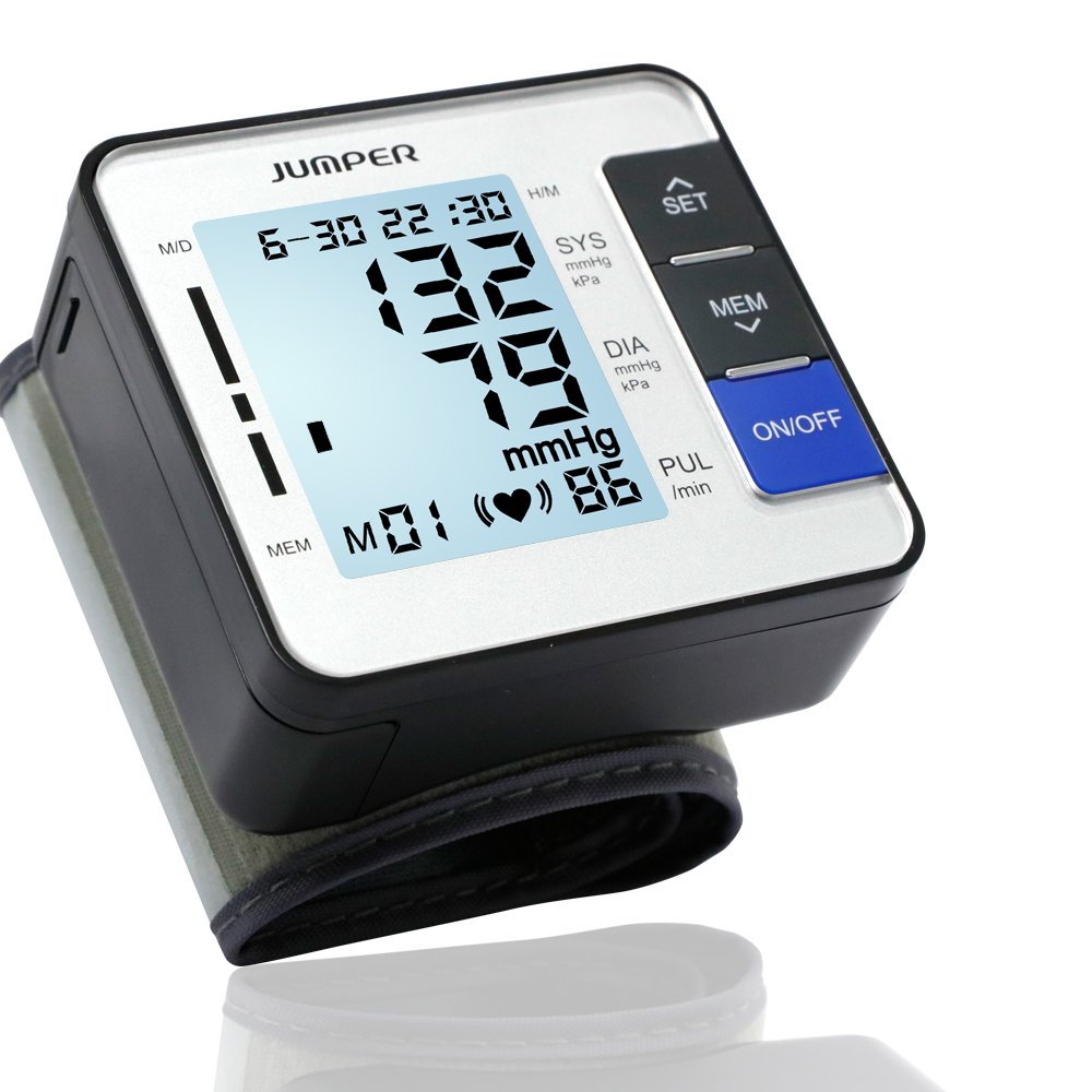 Buy Blood Pressure Monitor, Jumper Wrist Blood Pressure Cuff Monitor ...