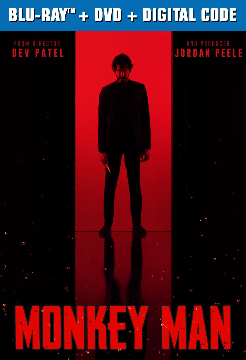 Amazon.com: Monkey Man (Blu-ray + DVD + Digital) : Dev Patel, Sharlto ...