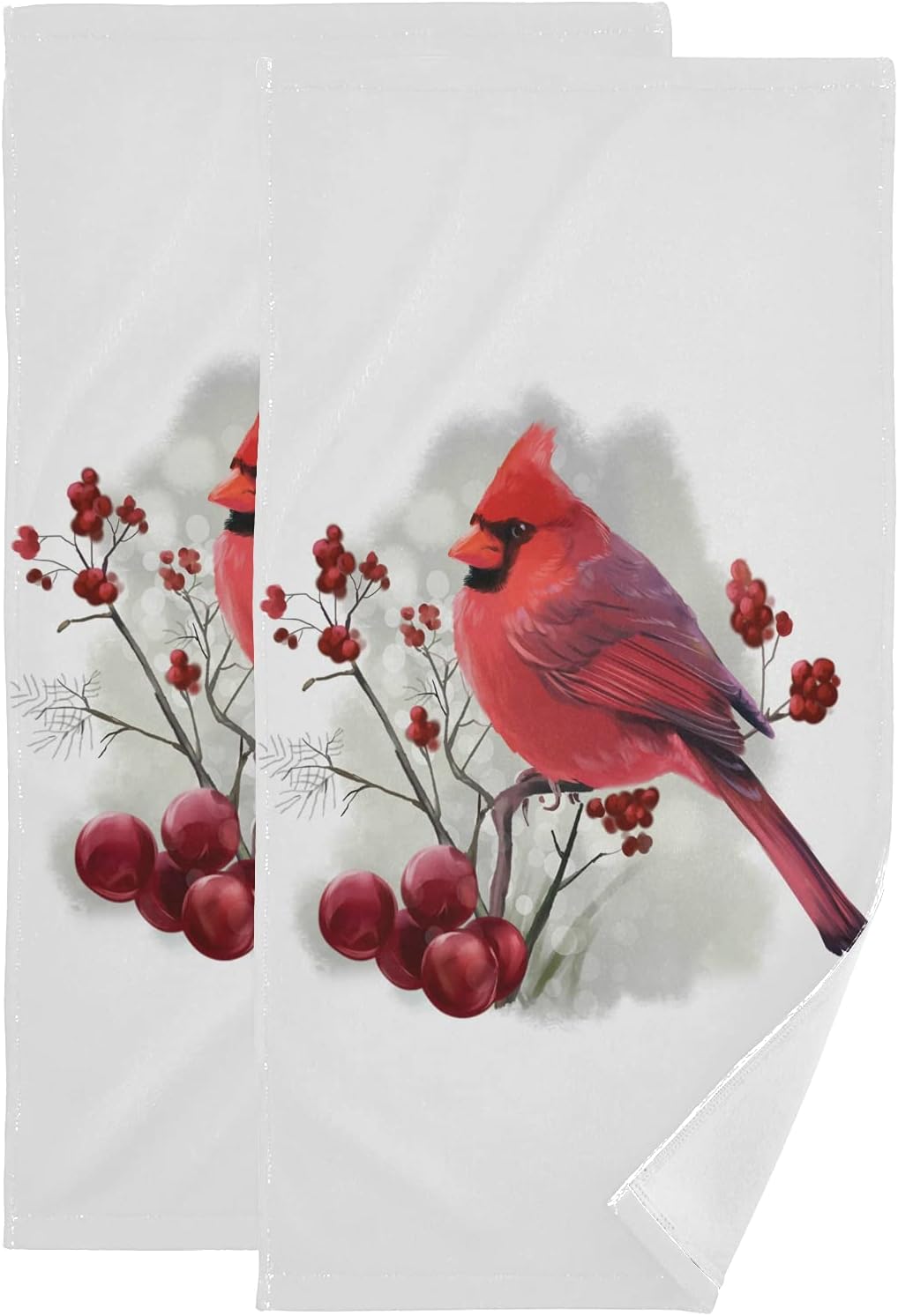 Amazon.com: Pfrewn Northen Red Cardinals Branches Hand Towels 16x30 in ...