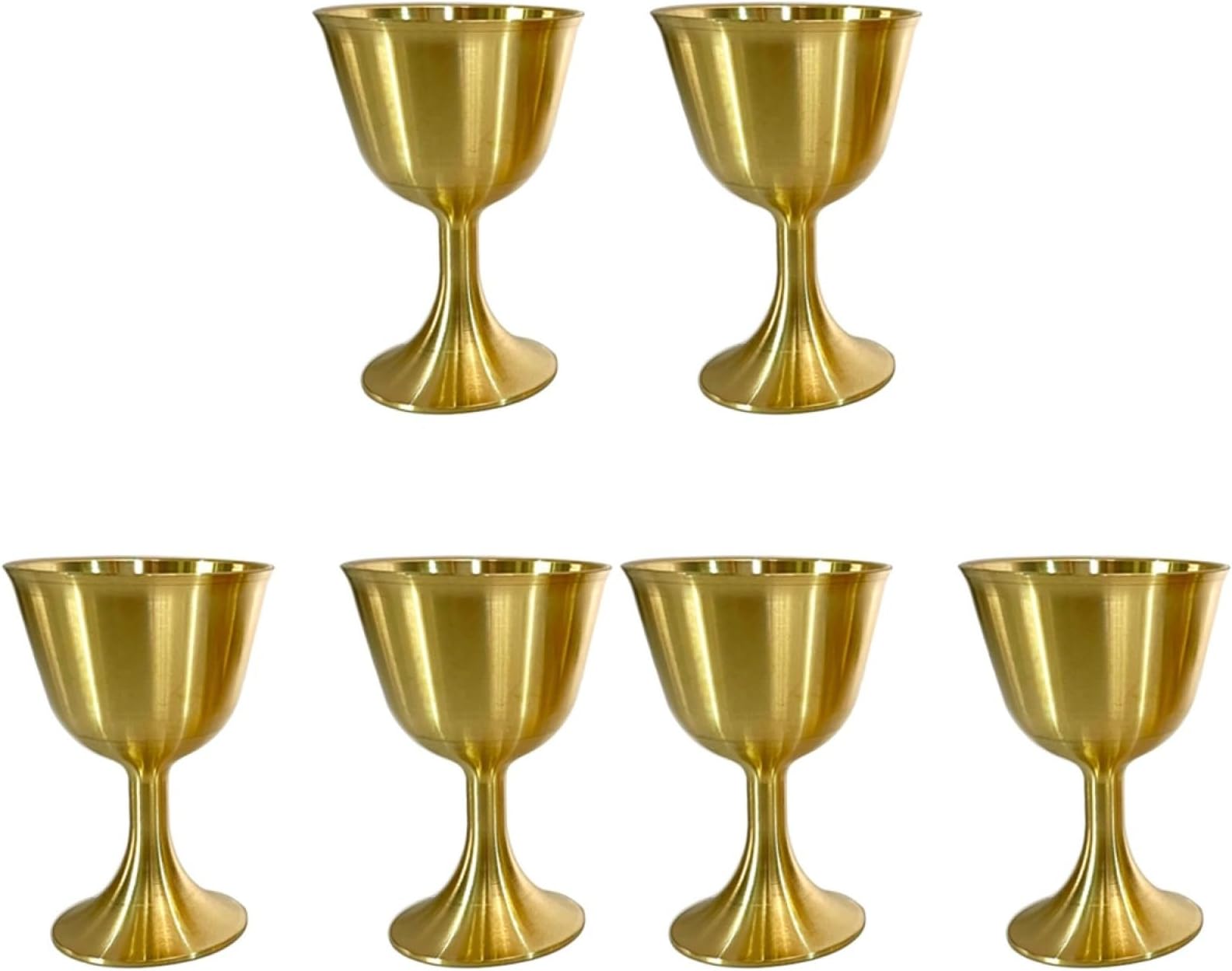 Amazon.com | Skybooly 12 Pcs Medieval Molded Crown Goblets 8 oz ...