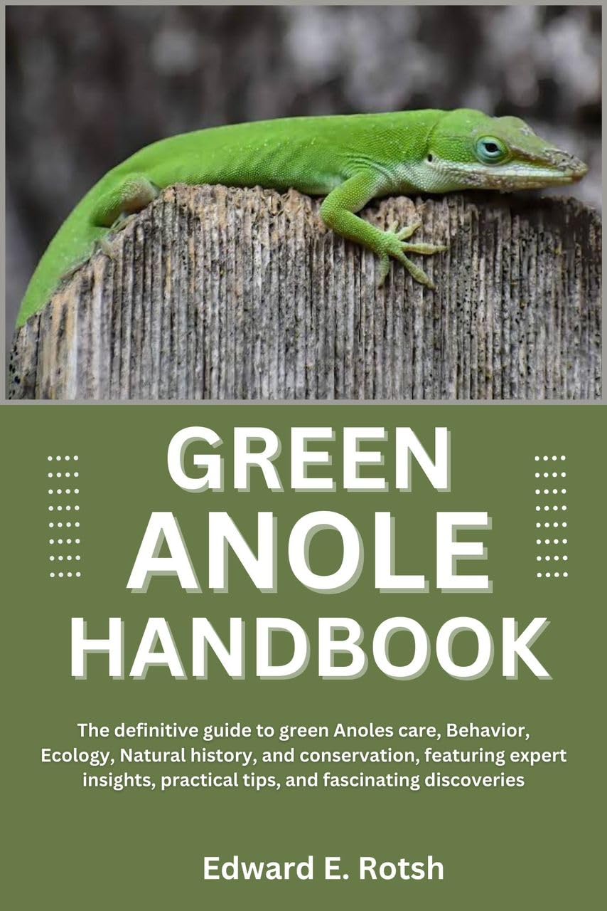 GREEN ANOLE HANDBOOK: The Definitive Guide to Green Anoles' Care ...