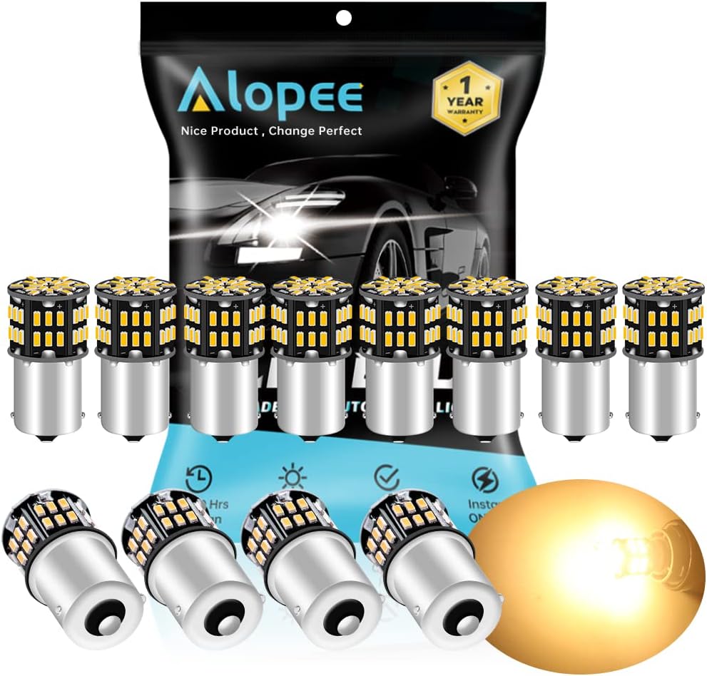 Amazon.com: 1157 Led Bulb White, Bay15d Led 12V 5W Bulb, Dc10-30V 6000K ...