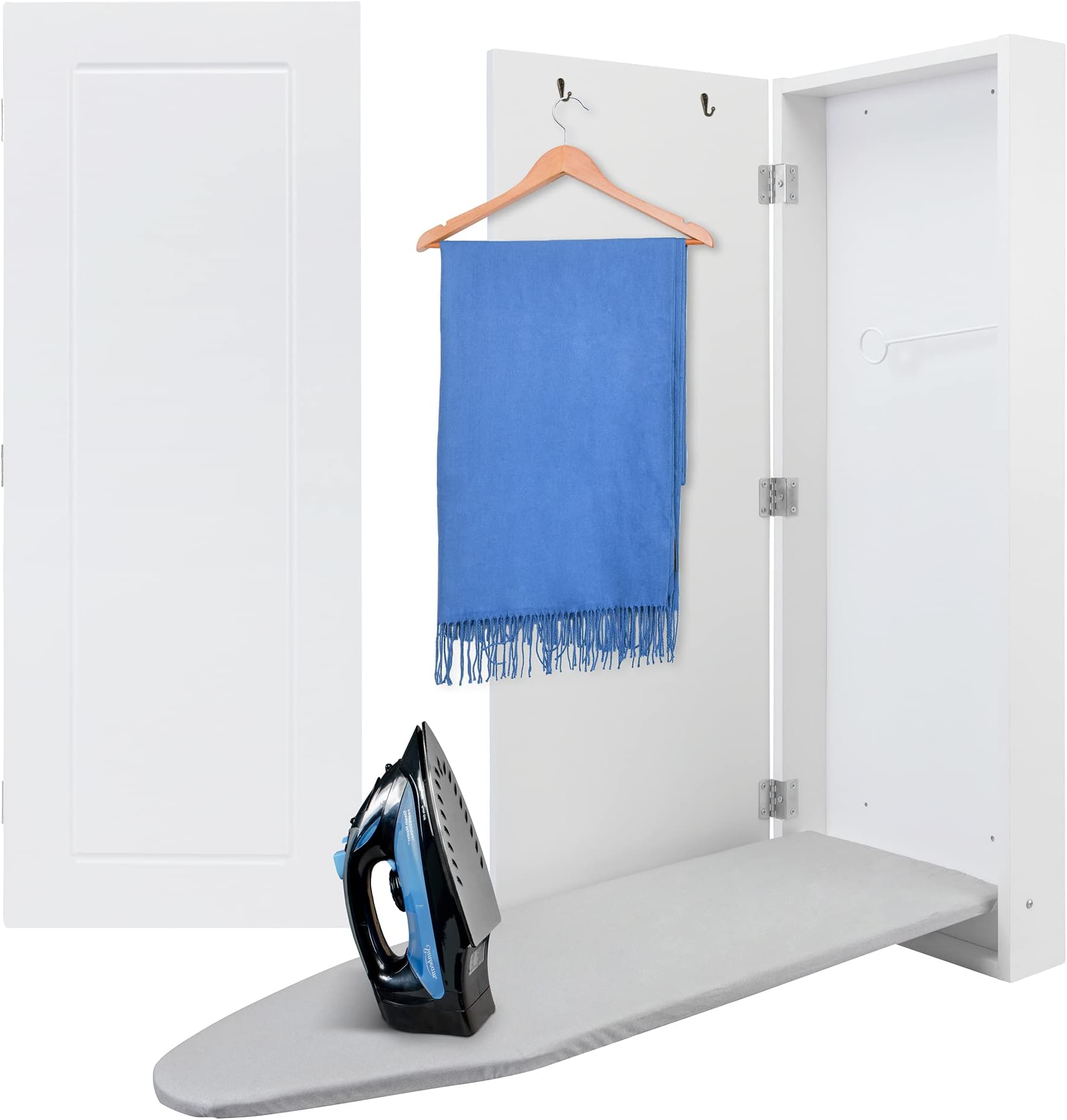 Amazon.com: Folding Ironing Board Wall Mounted Ironing Board Cabinet ...
