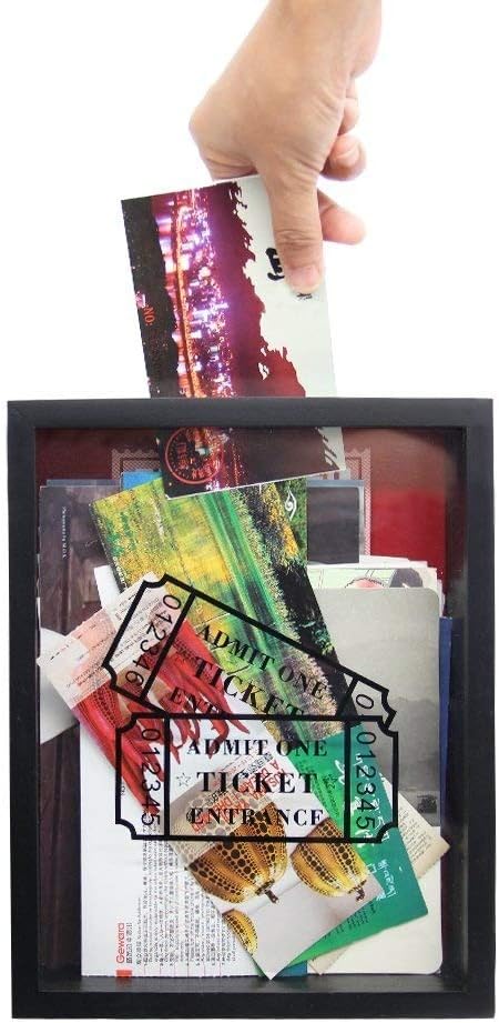 Amazon.com - MAGGIFT Memento Storage Boxes,Wooden Stub Shadow Box ...