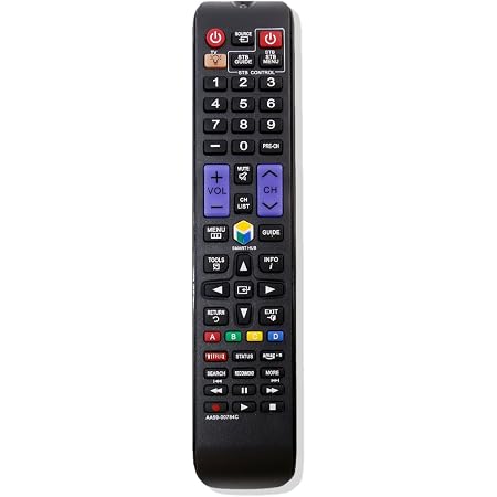 Amazon.com: Universal Replacement Remote for Samsung Smart TV AA59 ...