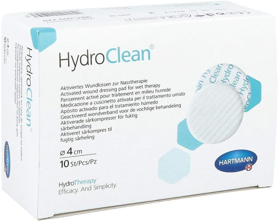 HYDROCLEAN plus Dressings 5 x 5 cm Sterile Round (Pack of 10) : Amazon ...