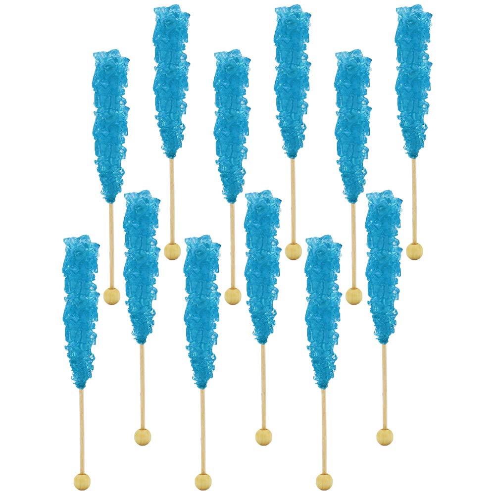 Amazon.com : Fruidles Rock Candy Lollipops Pops Candy Suckers, Color ...