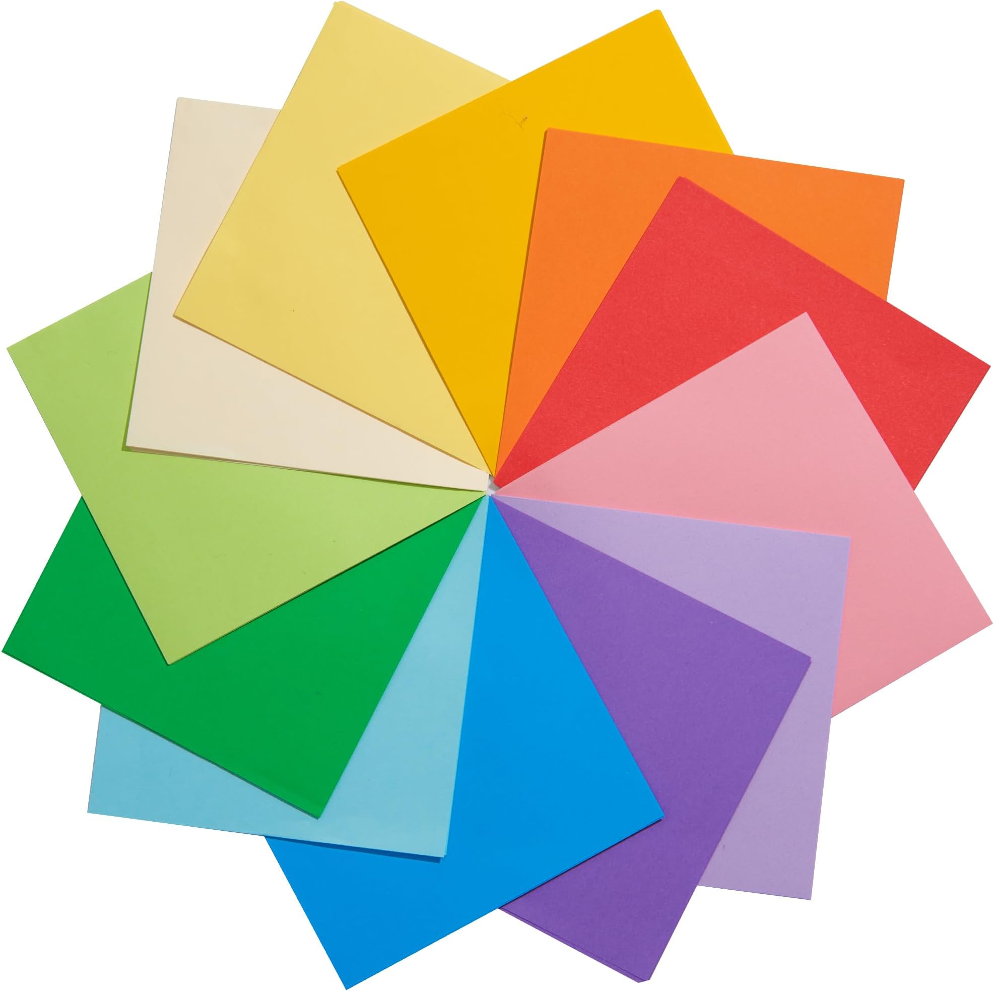 Origami Paper Set - 200 Double Sided Origami Squares in 20 Vivid Colors ...