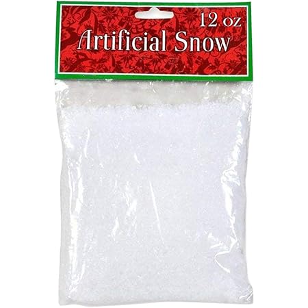 Amazon.com: EriCraft Artificial Snow,8 Liters, 9.2 oz, Plastic Snow for ...