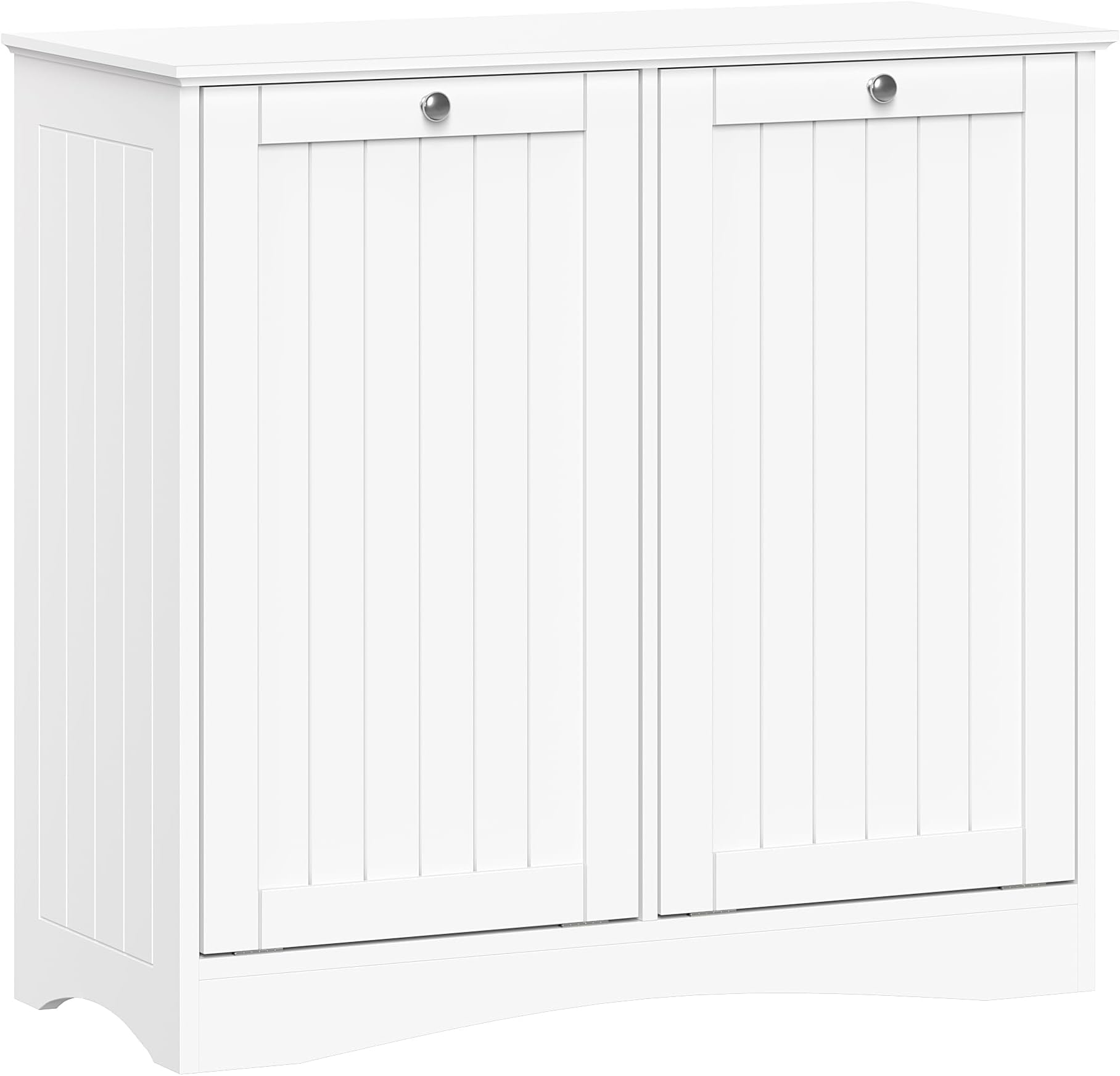Amazon.com: RiverRidge Ashland Double Tilt-Out Laundry Cabinet with ...