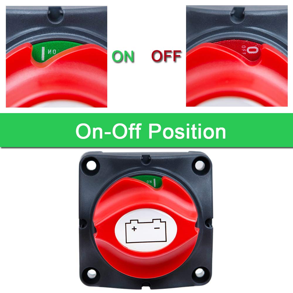 Mirocle Life Battery Disconnect Isolator Switch 12V 24V 48V 60V ...