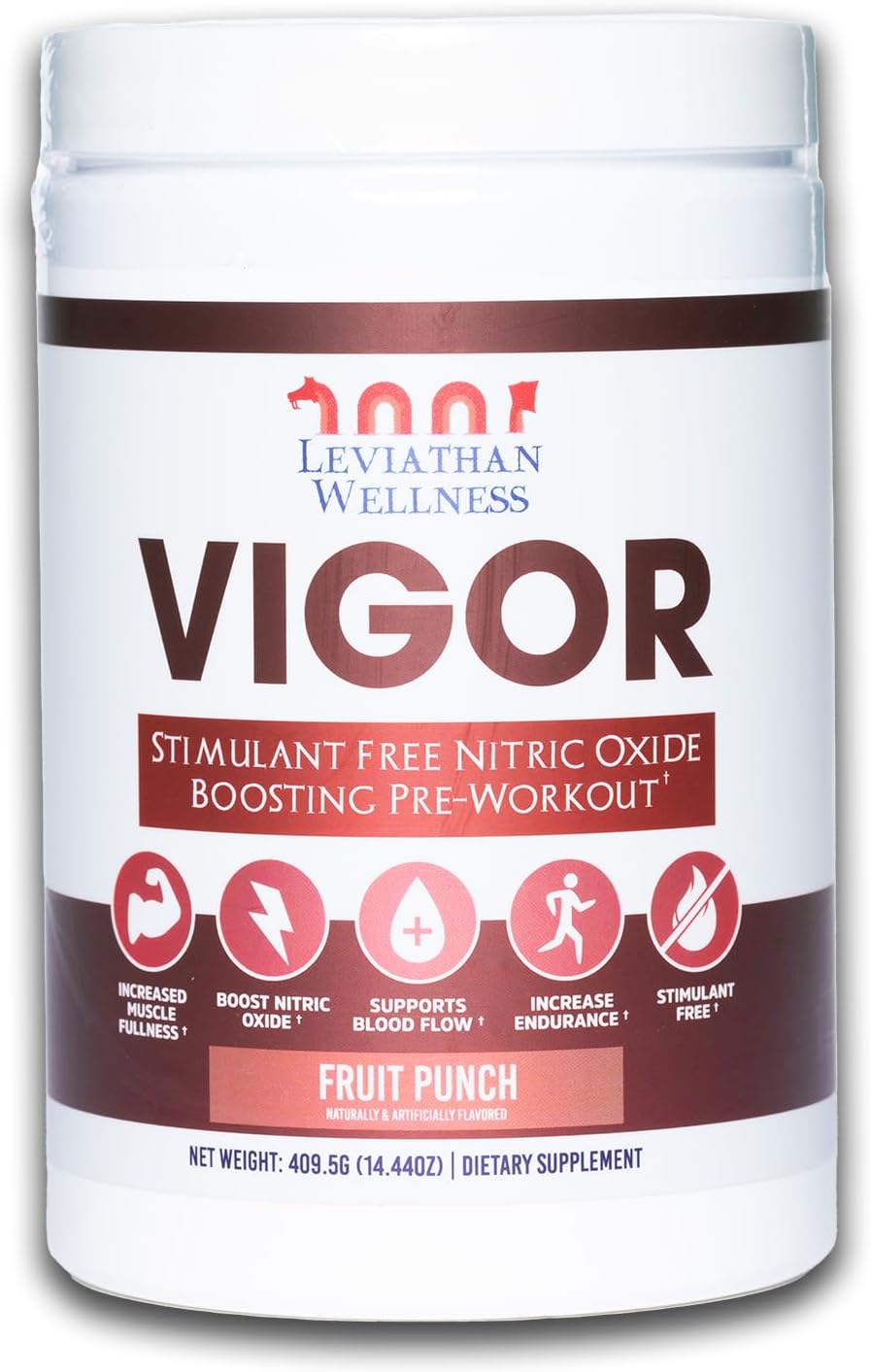 Amazon.com: Leviathan Wellness Vigor - Stimulant Free, Nitric Oxide ...