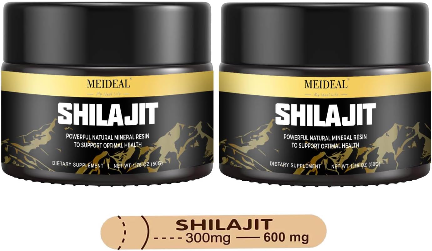 Amazon.com: Shilajit Pure Himalayan Organic Shilajit Resin, Gold Grade ...