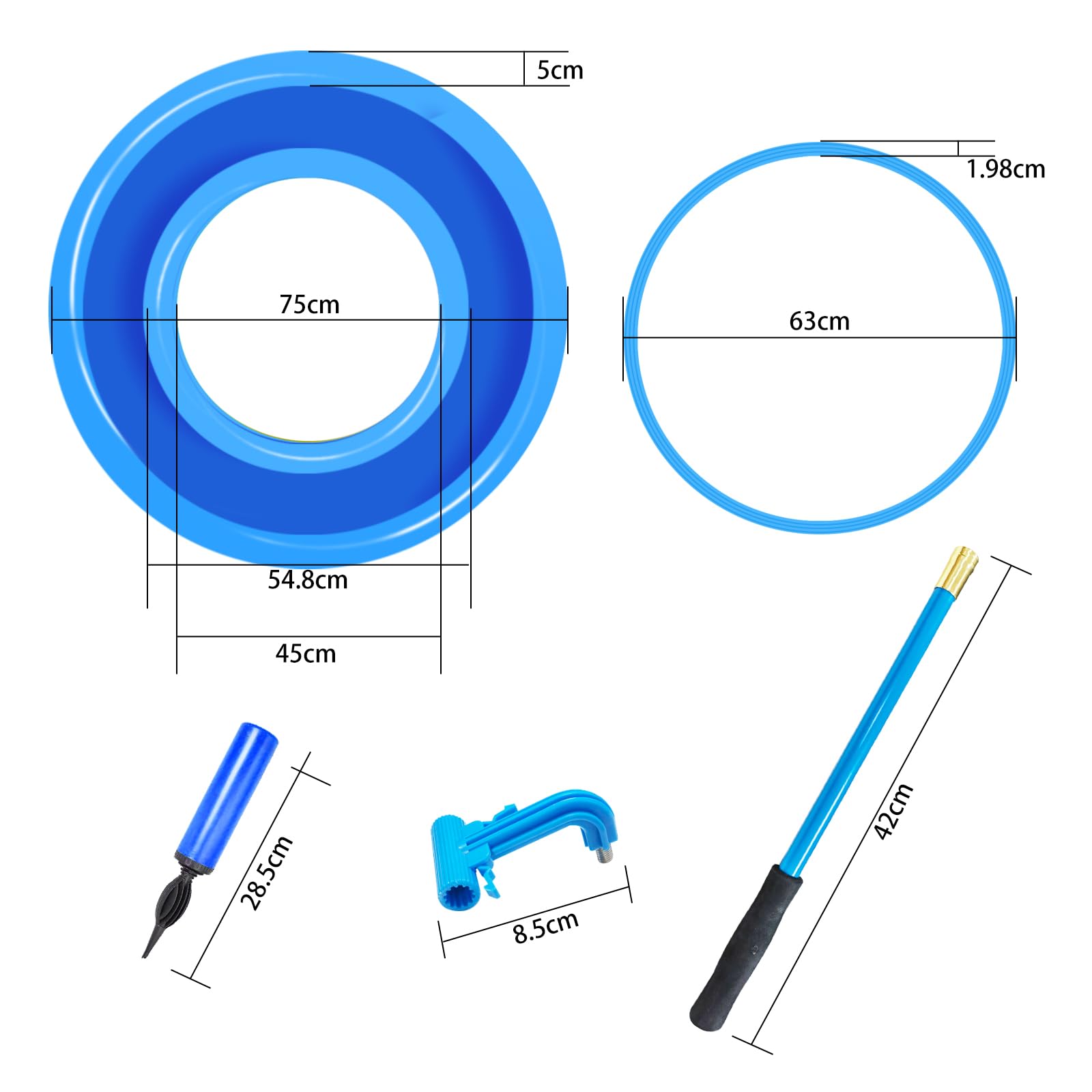 Bubble Blower Wand Large AROMA 3Pcs/Set Bubble Blow Maker Outdoor
