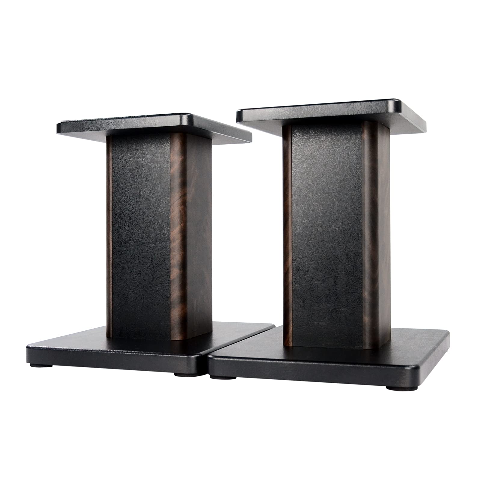 MAYQMAY 11.81 Inch(30cm) Wood Speaker Stands for Home-Cinema HiFi ...