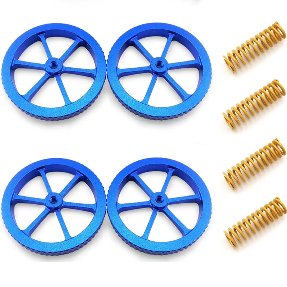 Snapklik.com : 4Pcs Ender 3 Bed Springs Upgrade And Blue 3D Printer Bed ...