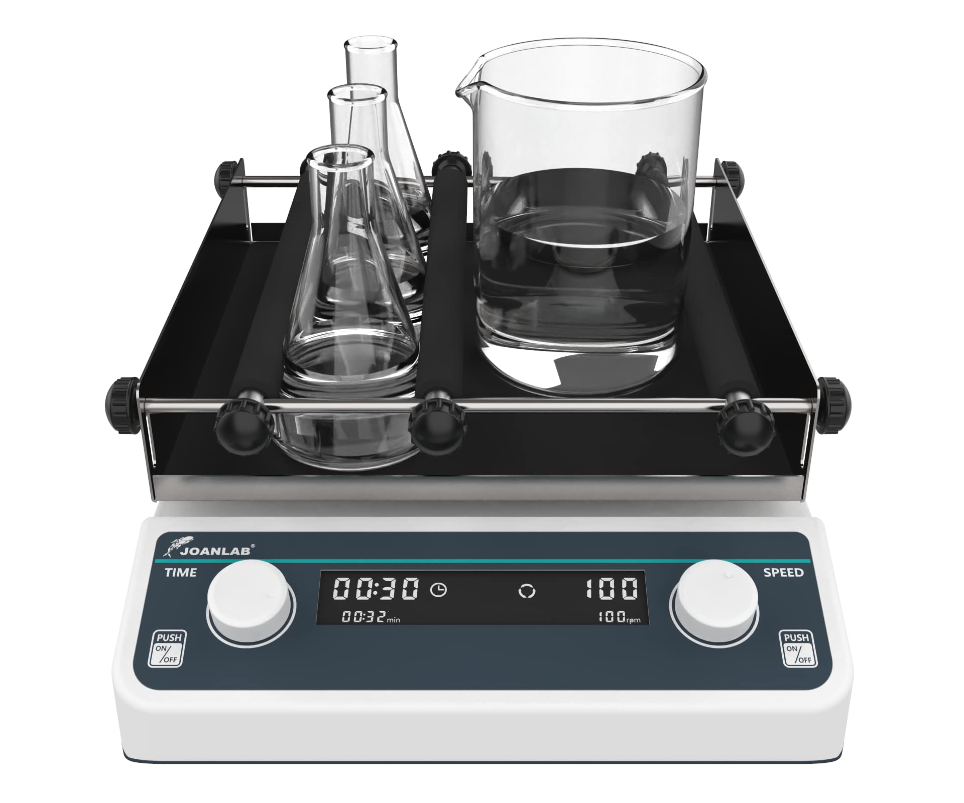 JOANLAB Lab Orbital Shaker Mixer 40-200rpm Adjustable, Timed and ...
