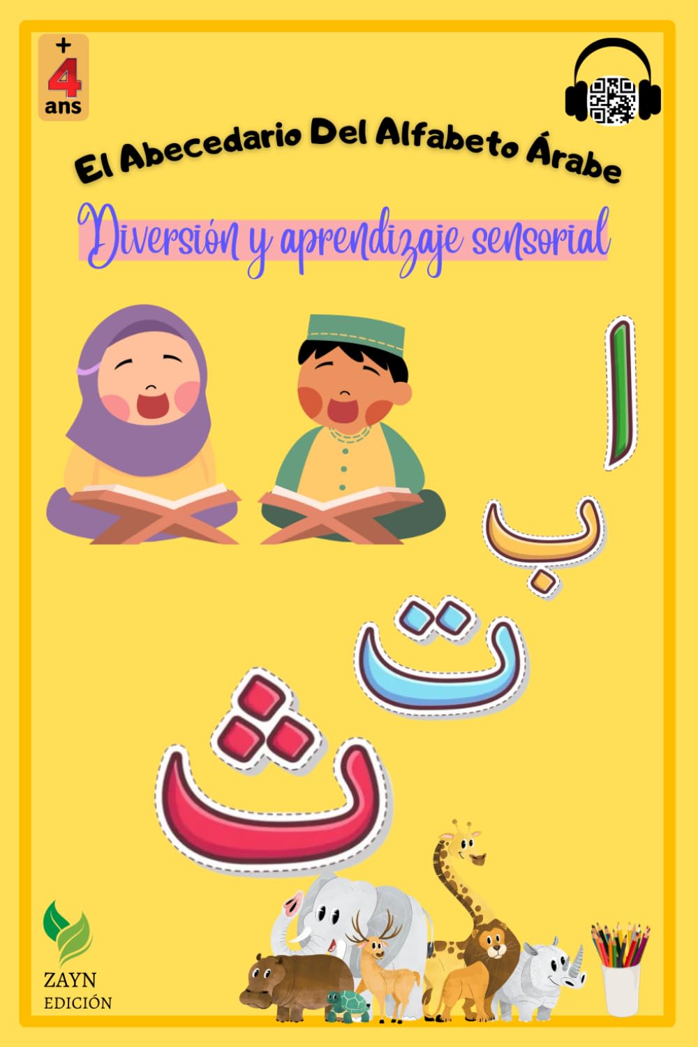 Amazon | El abecedario del alfabeto árabe: una aventura de colores para ...