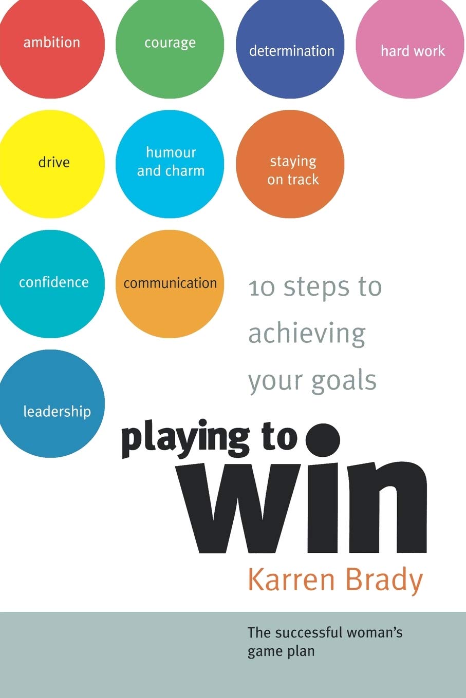 Playing to Win: 10 Steps to Achieving Your Goals: Brady, Karren ...