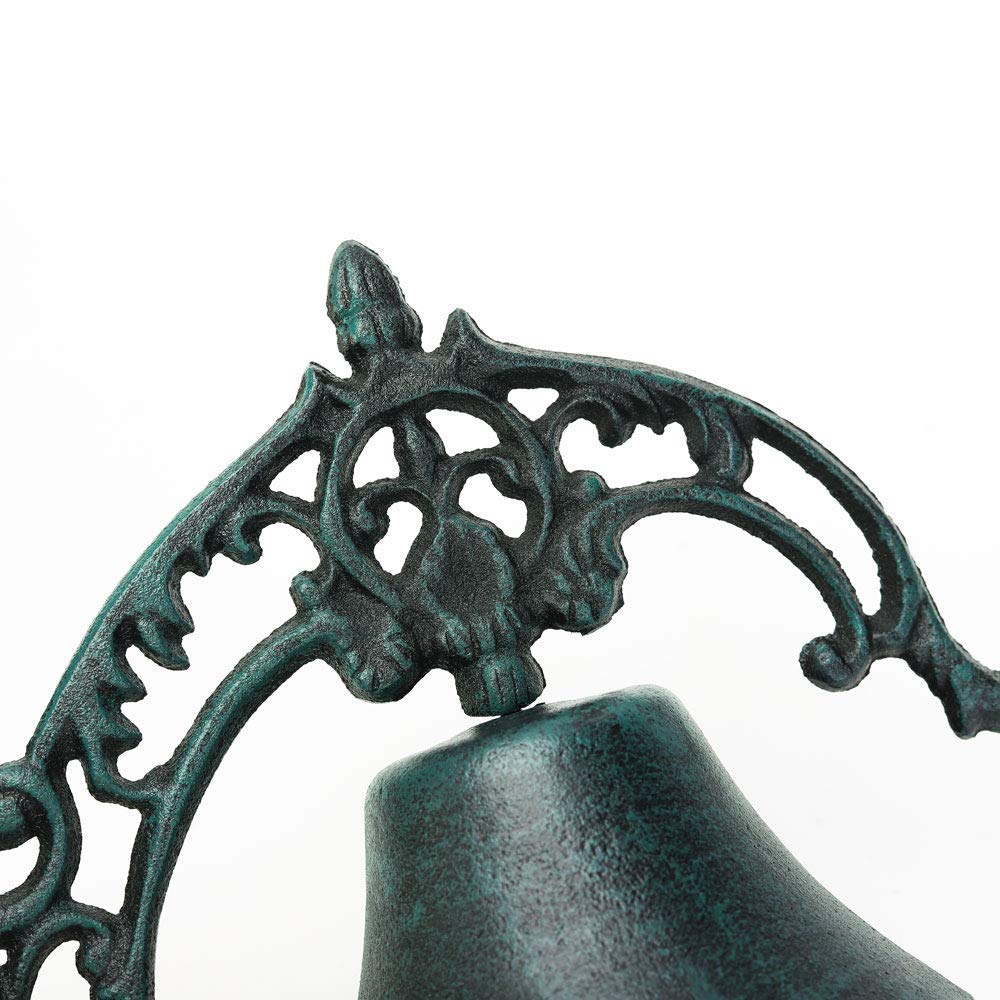 Sungmor Large & Loud Farmhouse Dinner Bell Outside Wall Mounted ...