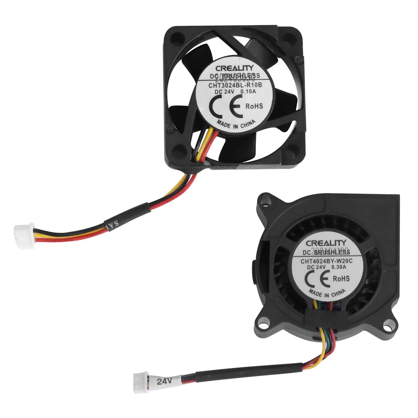 Snapklik.com : Creality Official K1 SE Extruder Fans, K1C DC 24V 4020 ...