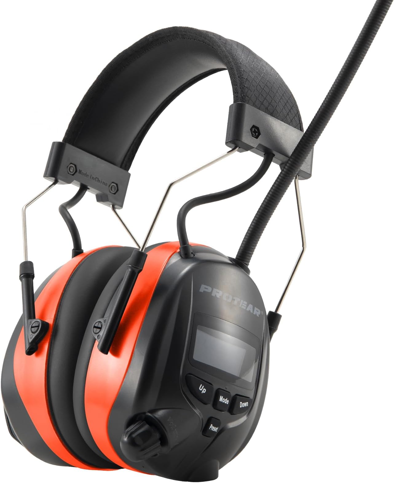 PROTEAR Bluetooth 5.3 Ear Defenders with DAB/DAB+ FM Radio,Rechargeable ...