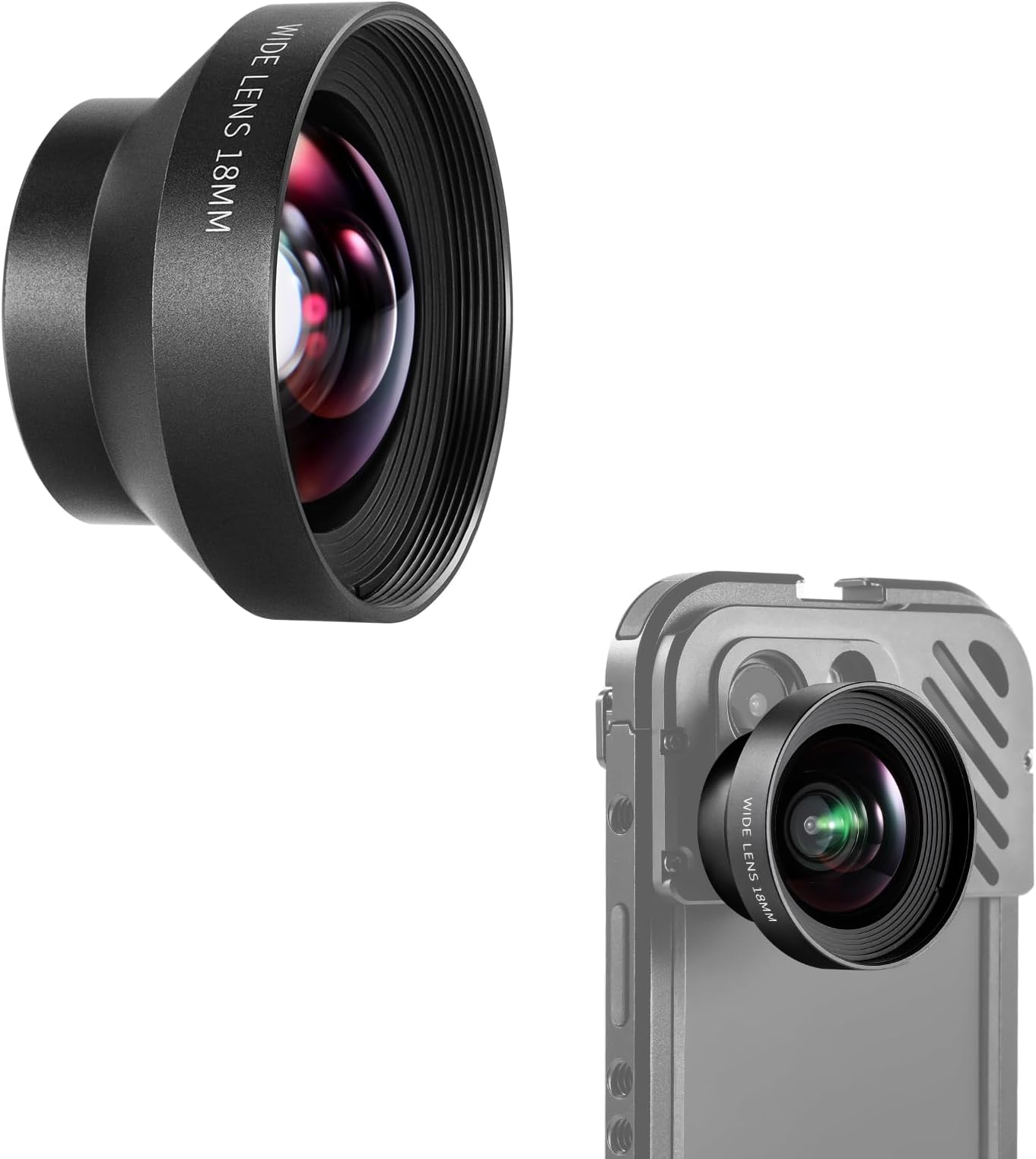 Amazon.com: SMALLRIG 1.33X Anamorphic Lens for Mobile Phone, 2.4:1 Wide ...