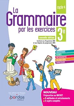 Télécharger La Grammaire par les Exercices 3e – Cahier 2019 PDF ...