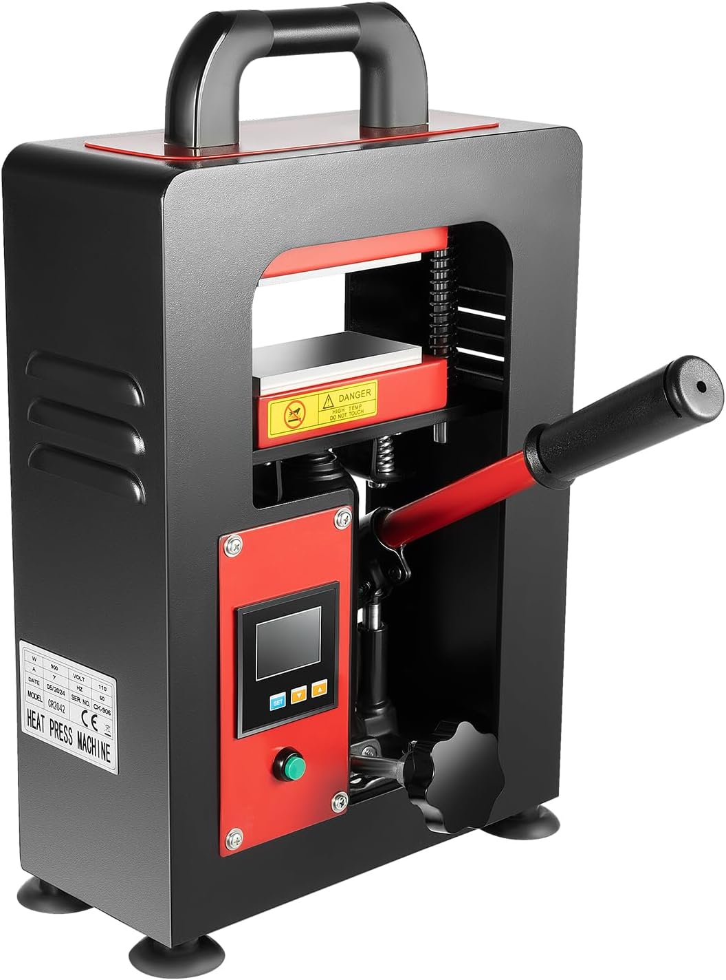 Amazon.com: 10 Ton Heat Press Machine, Portable Manual Hydraulic Jack ...
