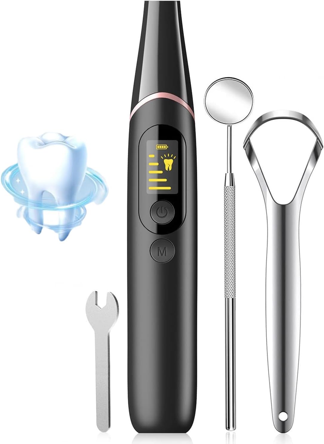 Plaque Remover for Teeth,Tooth Cleaner Ultrasonic,Teeth Cleaning Kit ...