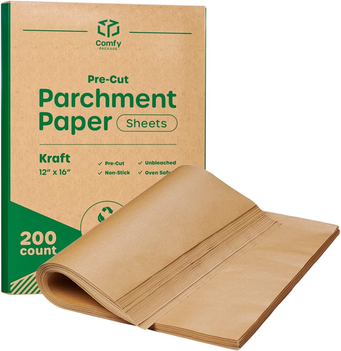 Amazon.com: Precut Parchment Paper Squares, Baking Sheets (4 x 4 In ...