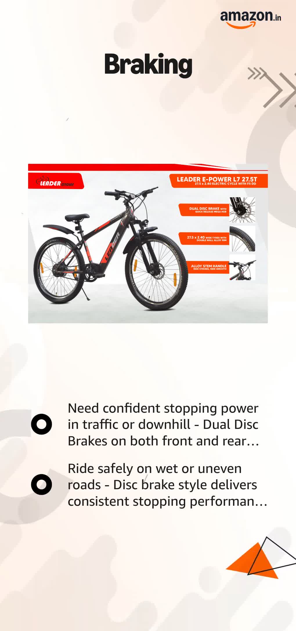 Watch Leader E Power L7 Cycle On Amazon Live 5429
