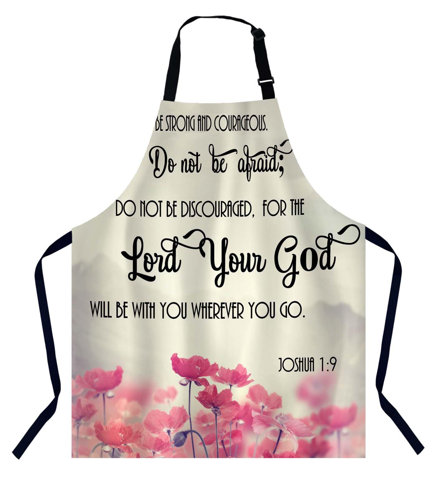 Amazon.com: Xuwenz Christian Bible Verses Scripture Quotes Joshua 1:9 ...