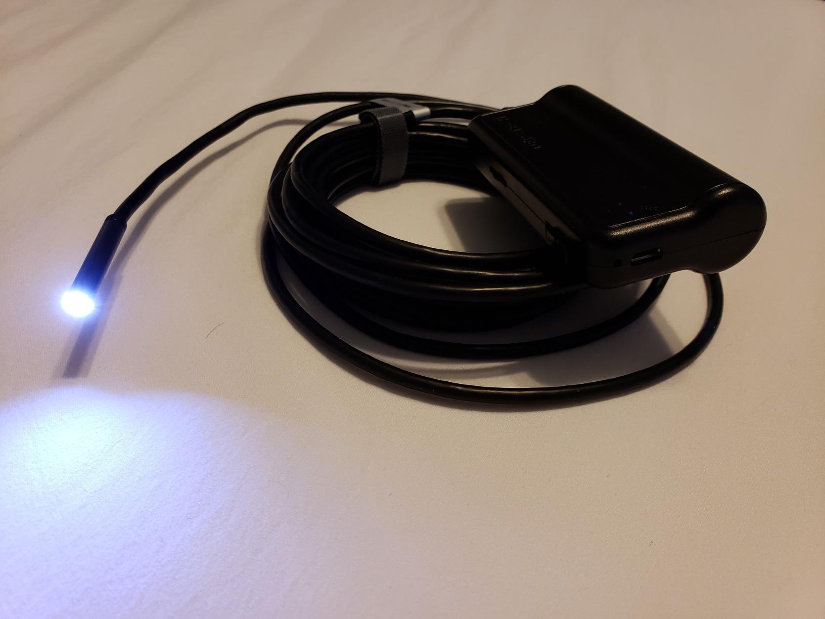 Amazon.com: DEPSTECH Wireless Endoscope, Ultra Thin 5.5mm WiFi ...