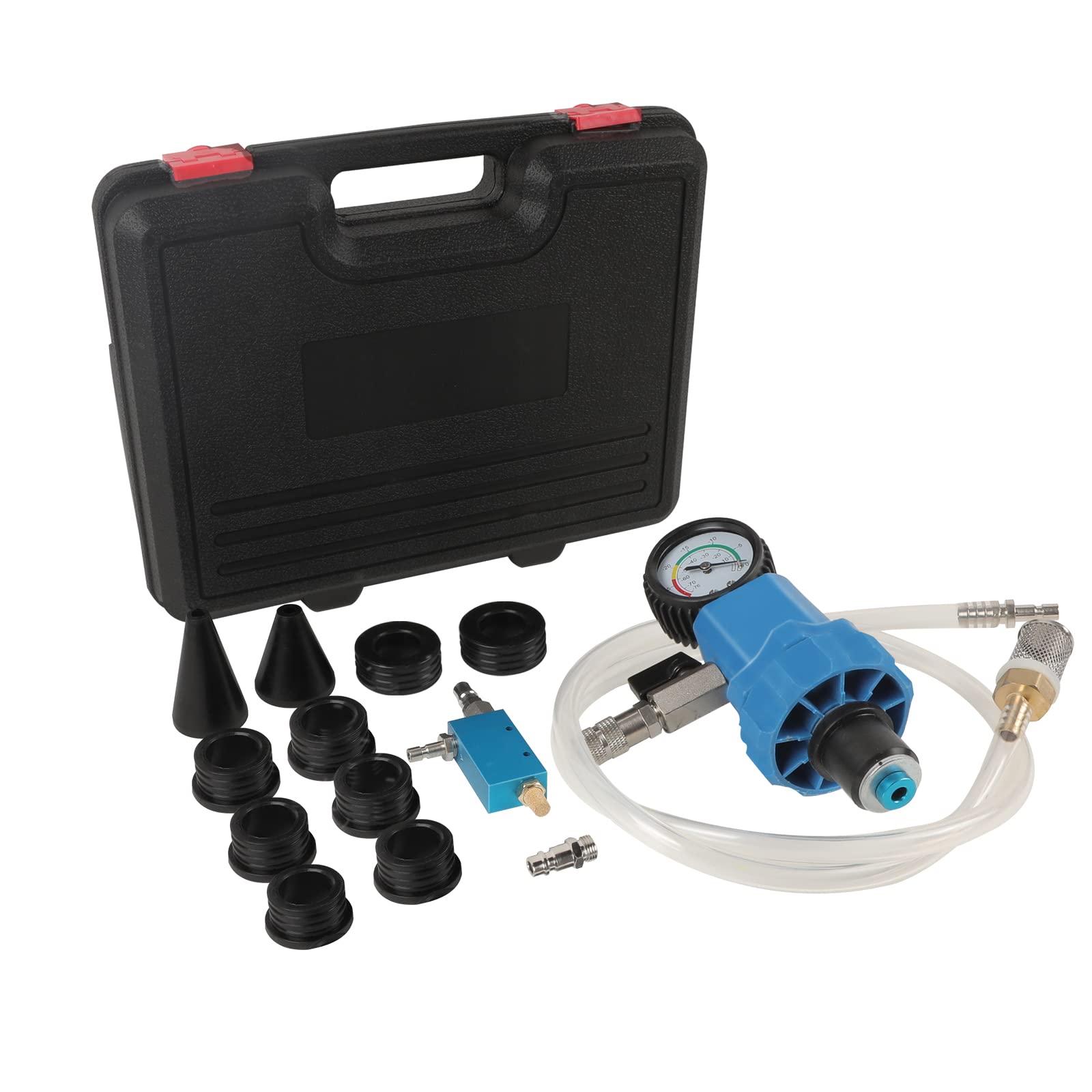 Playoccar Coolant Vacuum Refill Kit With Dual Scale Pressure Gauge ...