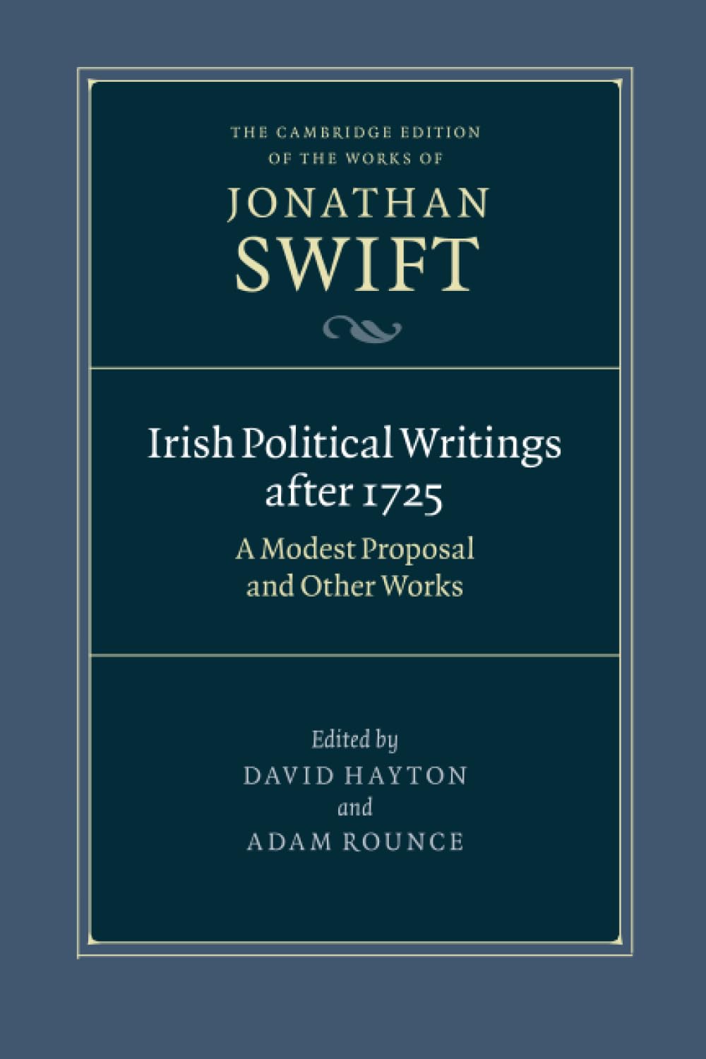 Amazon.com: Irish Political Writings after 1725 (The Cambridge Edition ...
