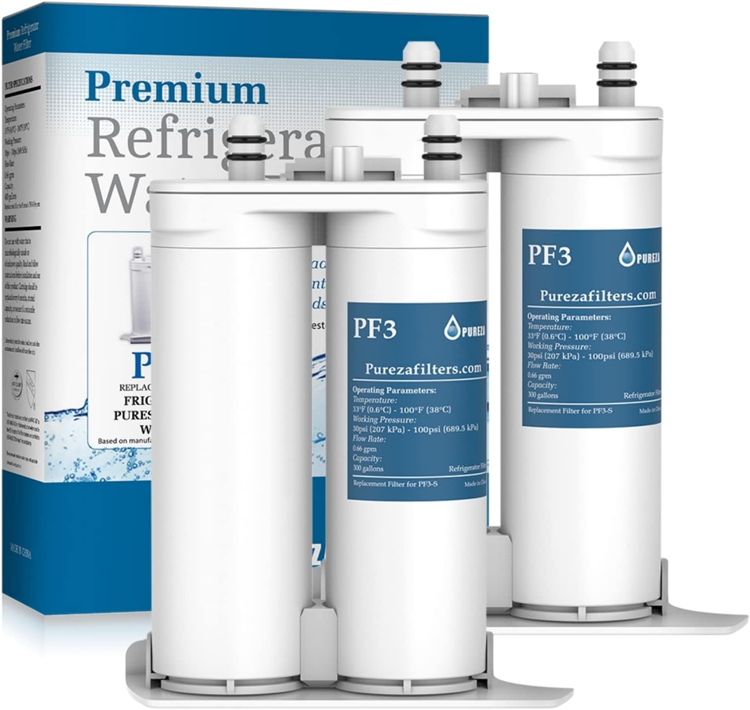 Pureza WF2CB Water Filter - Compatible with Pure Source 2 Water Filter ...