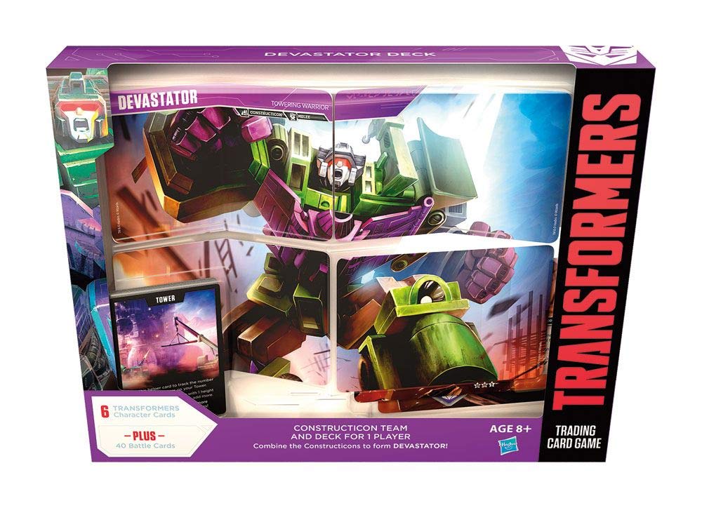 Amazon.com: Transformers TCG: Devastator Deck | Ready-to-Play Deck | 46 ...