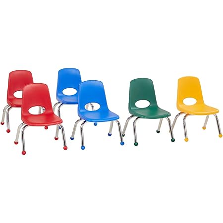 Amazon.com: Learniture Shapes Series School Chair, 12" Seat Height ...